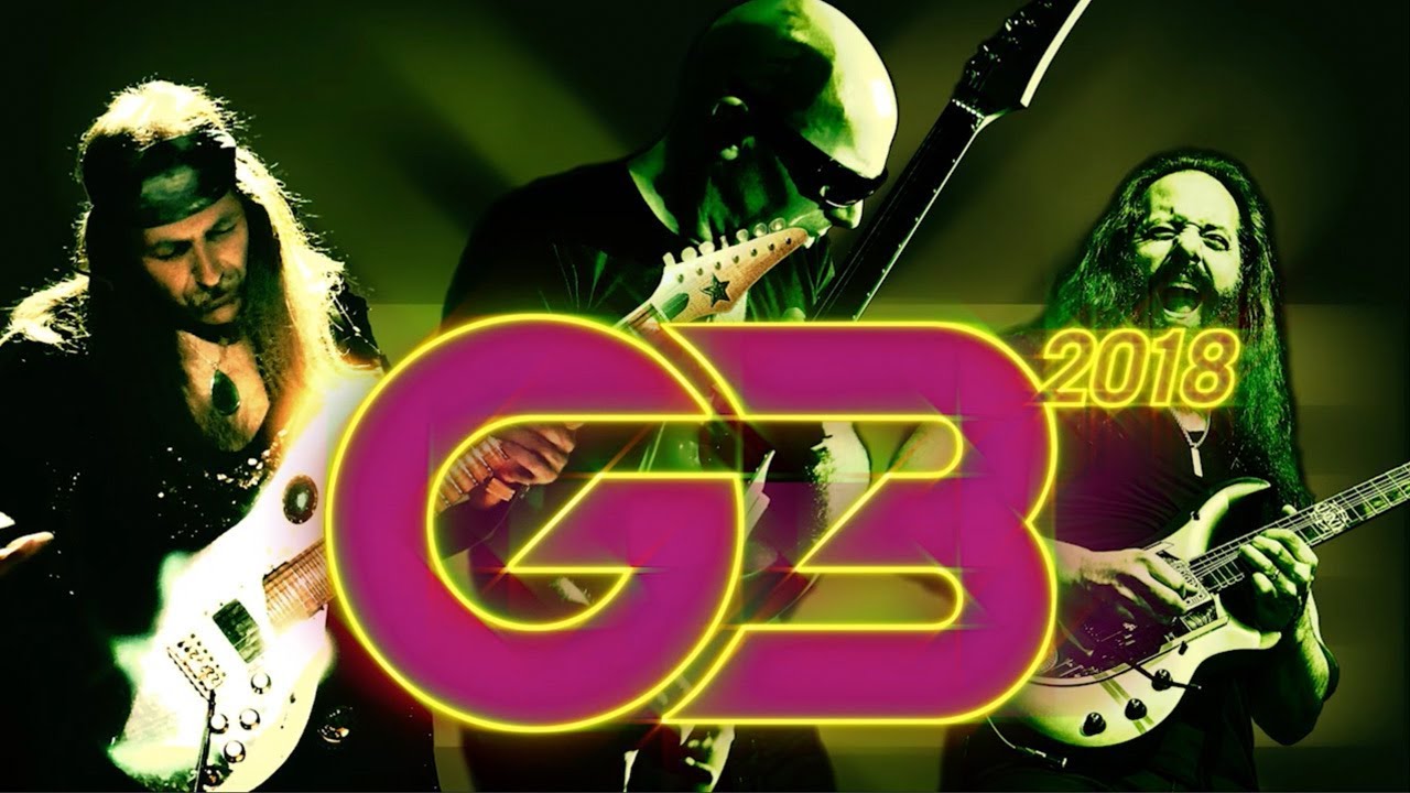 G3 2018 is coming to Europe in March (Joe Satriani/John Petrucci/Uli ...