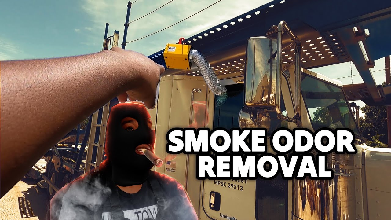 Using a Ozone Generator To Remove A Smoke Odor | Auto Detailing - YouTube