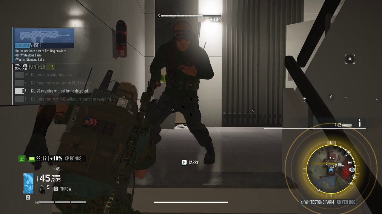 Ghost Recon Breakpoint - Weapon Objective VHSD2 FEN BOG - YouTube
