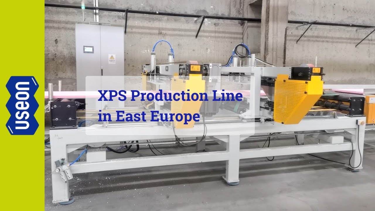 XPS Production Line in East Europe (2023) - USEON - YouTube