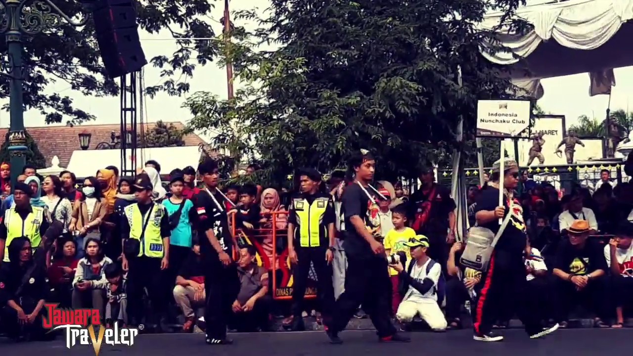 PENCAK MALIOBORO FESTIVAL 6 | INDONESIA NUNCHAKU CLUB - YouTube