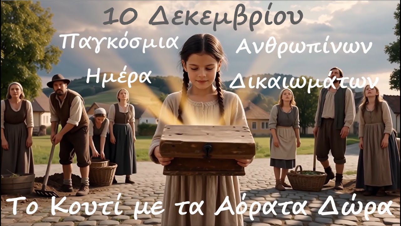 10 Δεκεμβρίου. Παγκόσμια Ημέρα Ανθρωπίνων Δικαιωμάτων. Το κουτί με τα ...