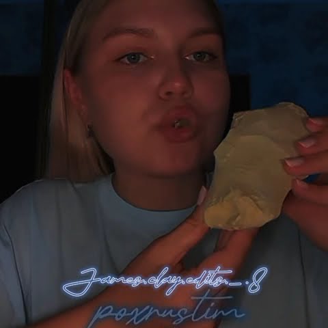 viral crunch love Asmr, crunch video ,ASMR chalk eating ,clay eating ...