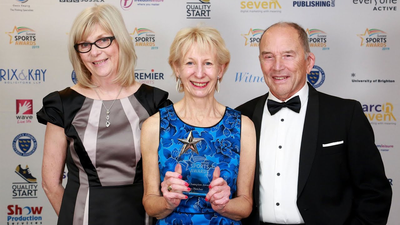 Active Champion Award: Sian Fletcher (The Ferring walking group) - YouTube
