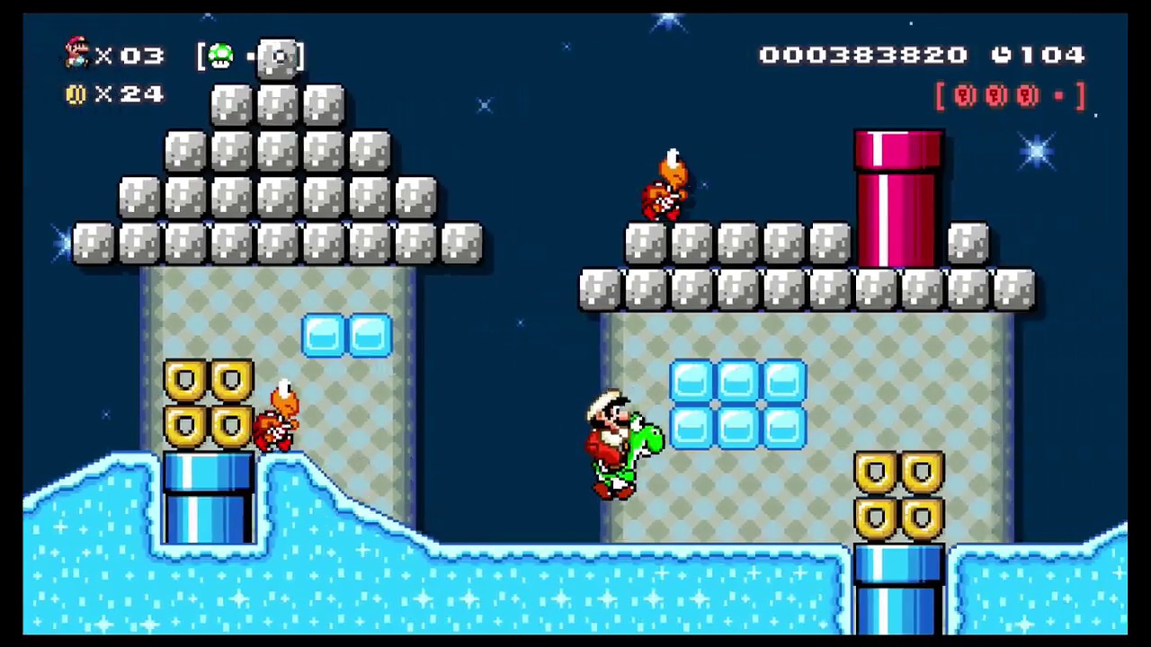 Super Mario Maker 2 -15 Unchecked Checkpoint - YouTube
