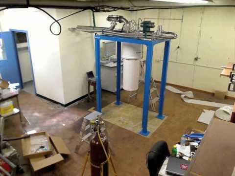 BlueFors Dilution Refrigerator Installation - YouTube