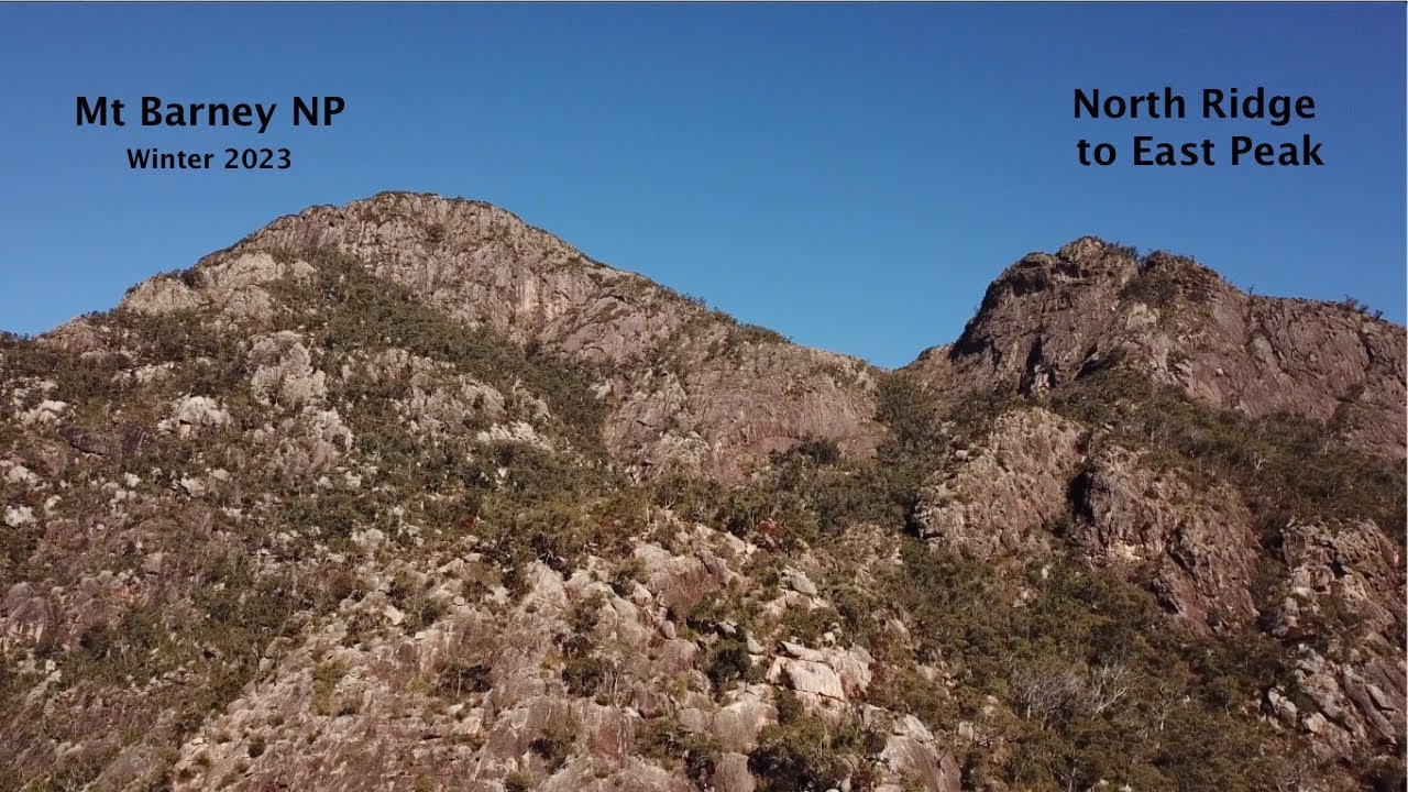 Mt Barney NP - North ridge - YouTube