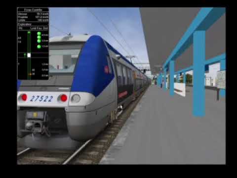 Train simulator Msts (Open rails) z27500 Midi Pyrénées um de Paris ...