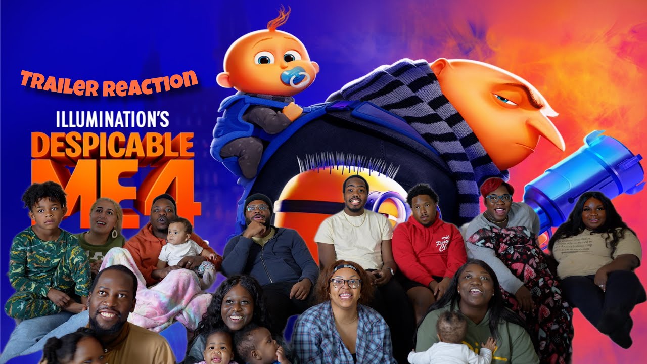 Despicable Me 4 | Official Trailer Reaction! - YouTube
