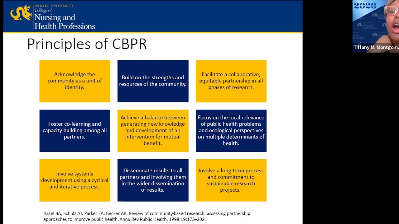 Using CBPR to Design and Implement a Text-based Sexual Health ...