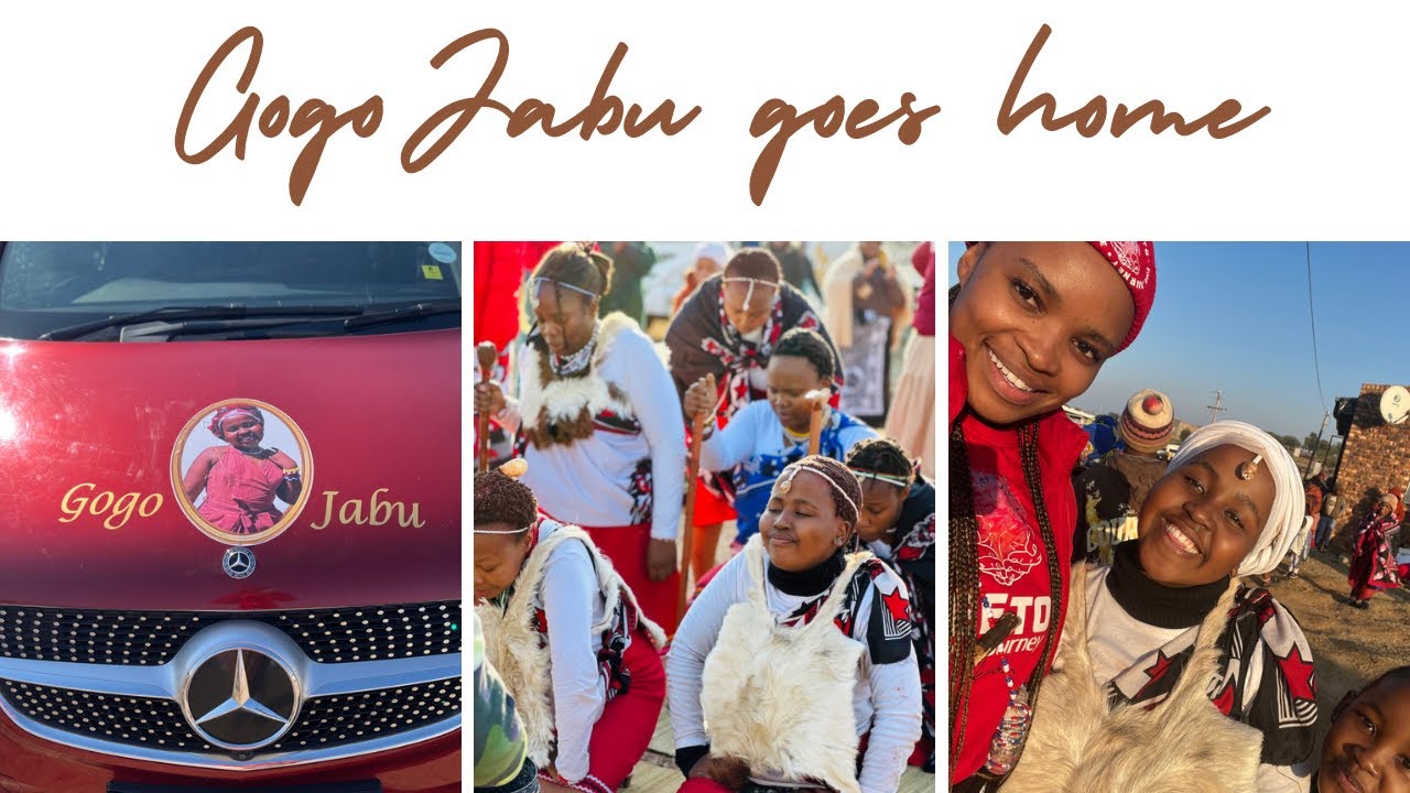 Jabulani Goes Home | 14 year old #sangoma| #homecoming - YouTube
