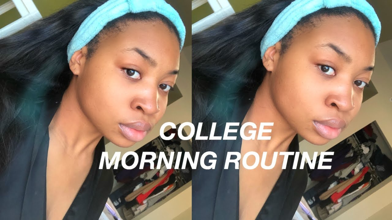 MY 2020 COLLEGE MORNING ROUTINE! - YouTube