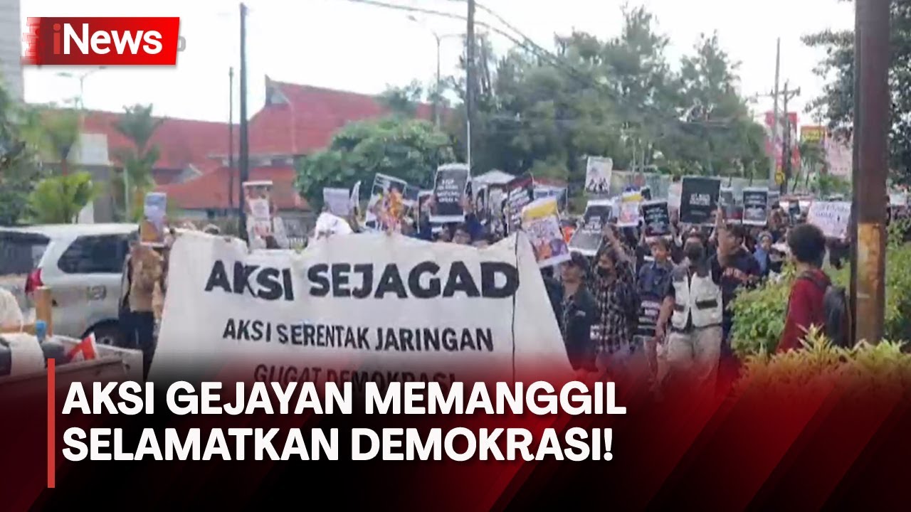 Aksi Gejayan Memanggil Selamatkan Demokrasi! - iNews Today 13/02 - YouTube