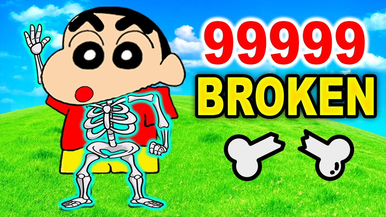 Breaking EVERY BONE As SHINCHAN In GTA 5 - YouTube