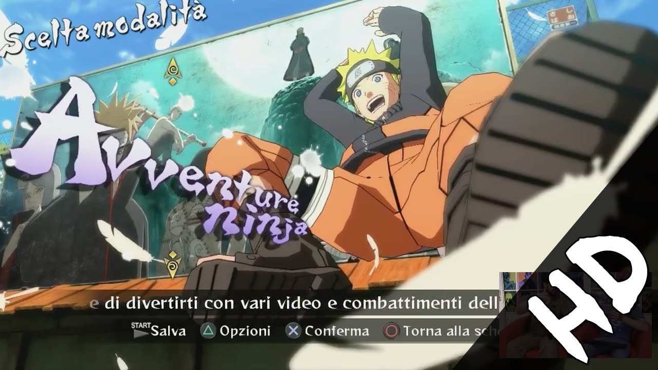 Naruto Shippuden: Ultimate Ninja Storm Revolution [Main Menu/Interface ...