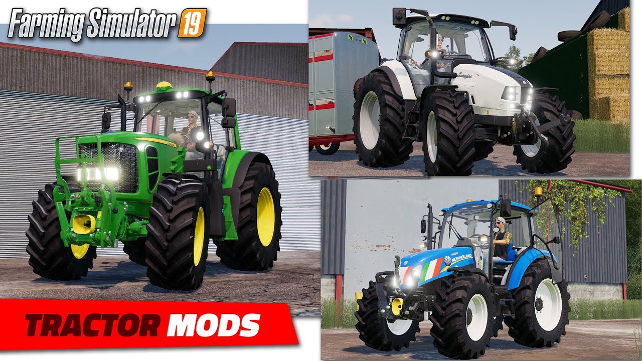 FS19 | New Tractor Mods (2020-08-05) - review - YouTube