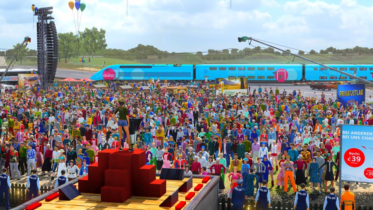 Transport Fever 2: Der Bahnübergang Teil 439 with @Mrs_X2025 [Live ...