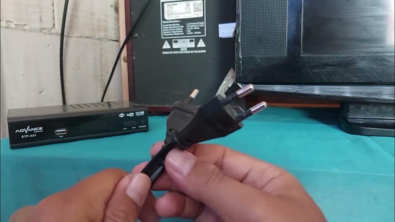 Begini cara pasang set top box sendiri di rumah! Tutorial instalasi STB Advance STP-A01 - YouTube