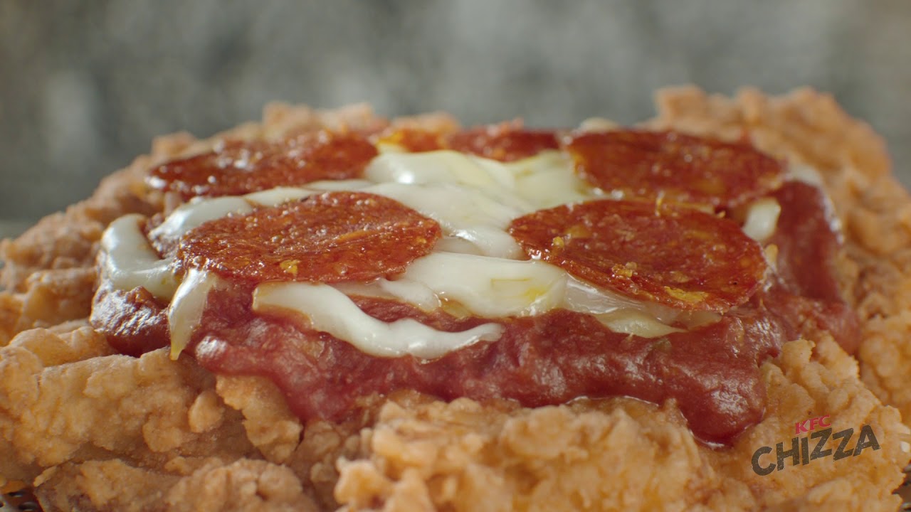 KFC CHIZZA - Best of Both Worlds! - YouTube