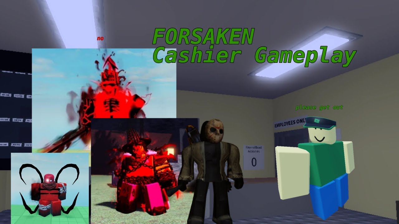 Forsaken: Cashier/Elliot Gameplay - YouTube