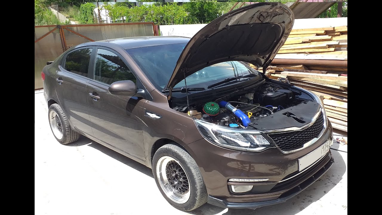 Kia Rio 3 Turbo TD05 спустя 6 лет, с комментарием - YouTube