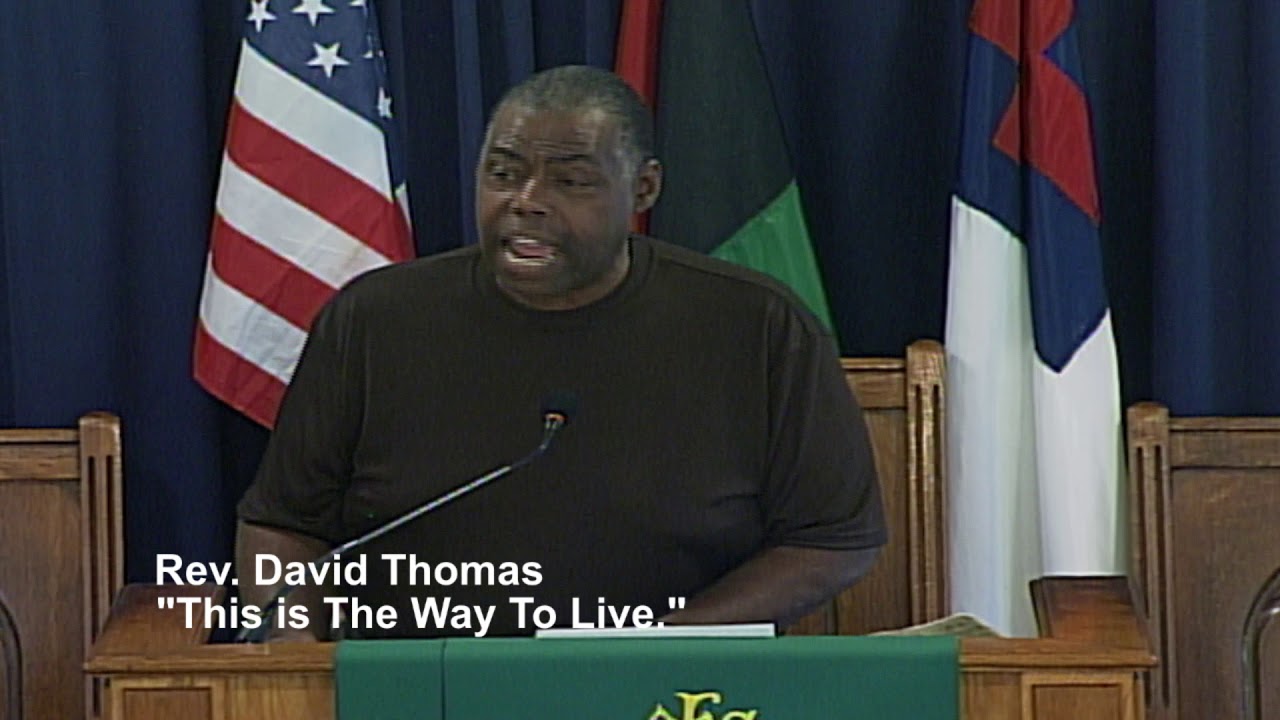 Rev. David Thomas Preaching at Catalyst XYZ Ecumenical Church October ...