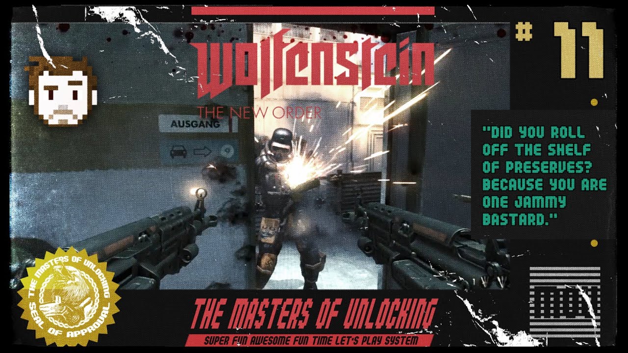 Let's Play Wolfenstein The New Order Part 11 Chapter 5 - getting the ...