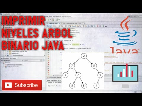 Metodo para Imprimir Niveles Arbol Binario Java - YouTube