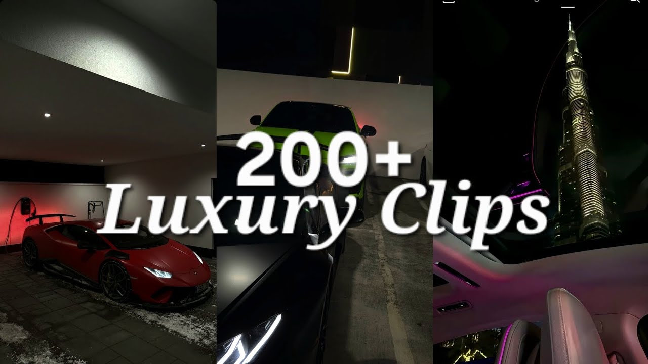 Free 4K Luxury Lifestyle Clips/Videos For Edits || No Copyright - YouTube