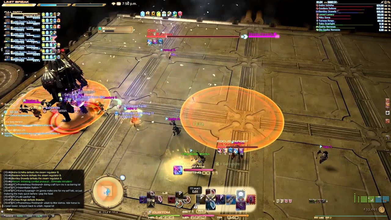 FFXIV: Alexander Midas Floor 4 - The Burden of the Son (Normal) - YouTube