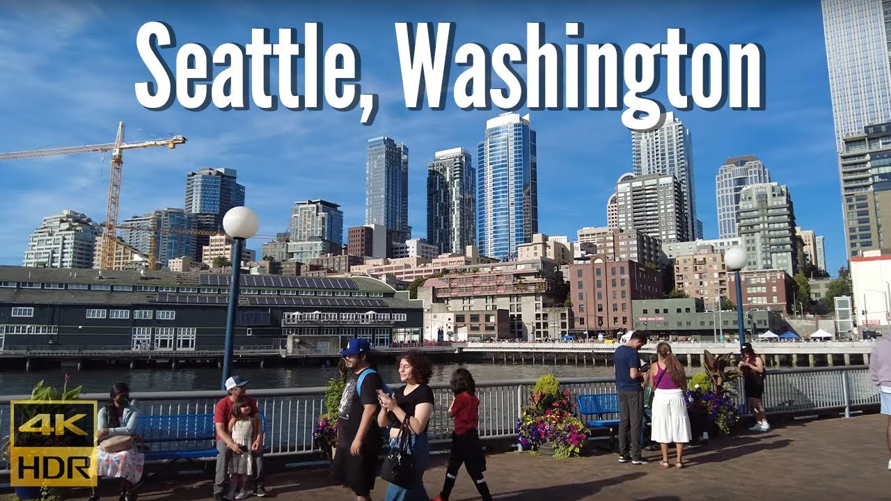 Seattle Washington - Downtown - 4k Walking Tour - YouTube