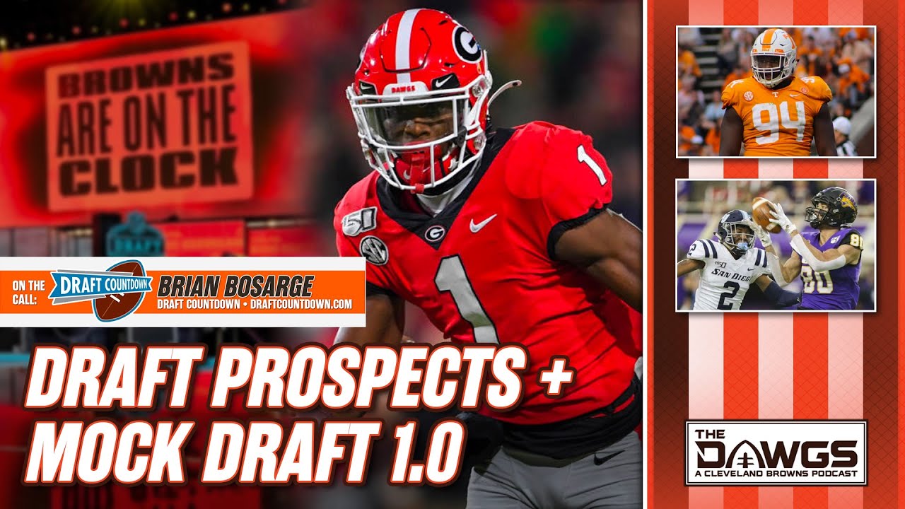 NFL Draft Prospects + Mock Draft 1.0 (feat. Brian Bosarge from Draft ...