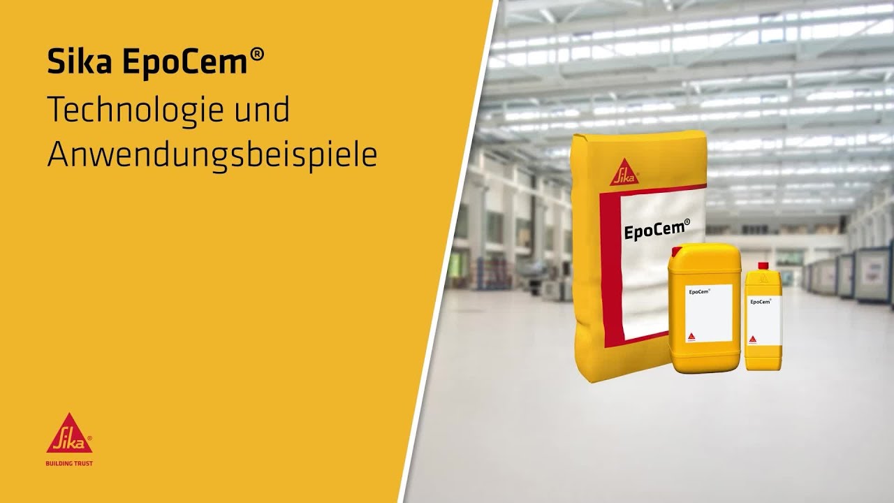 Sika® EpoCem® - Die Technologie - YouTube