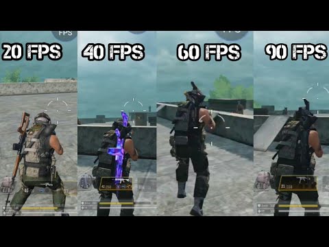 20 FPS vs 30 FPS vs 60 fPS vs 90 FPS movement comparison in COD Mobile | Call of Duty Mobile ...