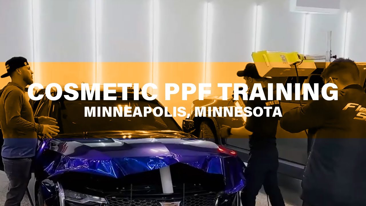 FlexiShield - Color PPF Installation Training - Minneapolis, MN - YouTube