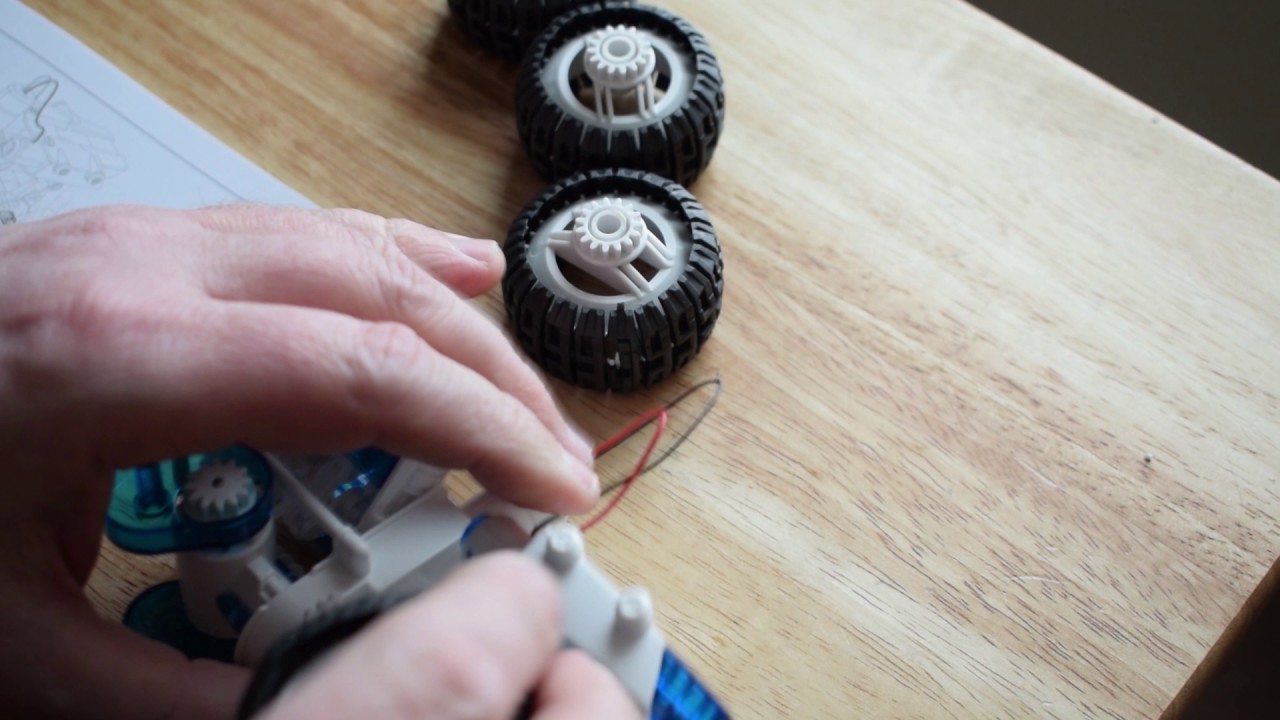 model salt water fuel cell engine car part 5 - YouTube