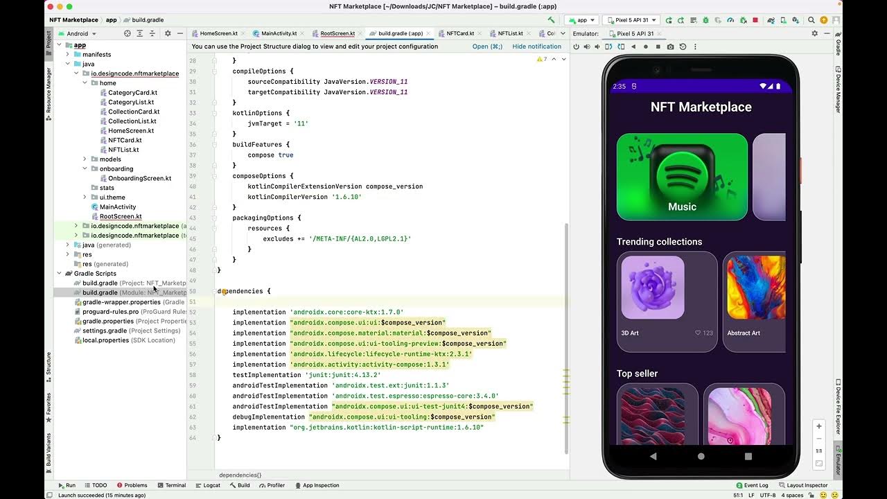 12 Customizing Bottom App Bars - YouTube