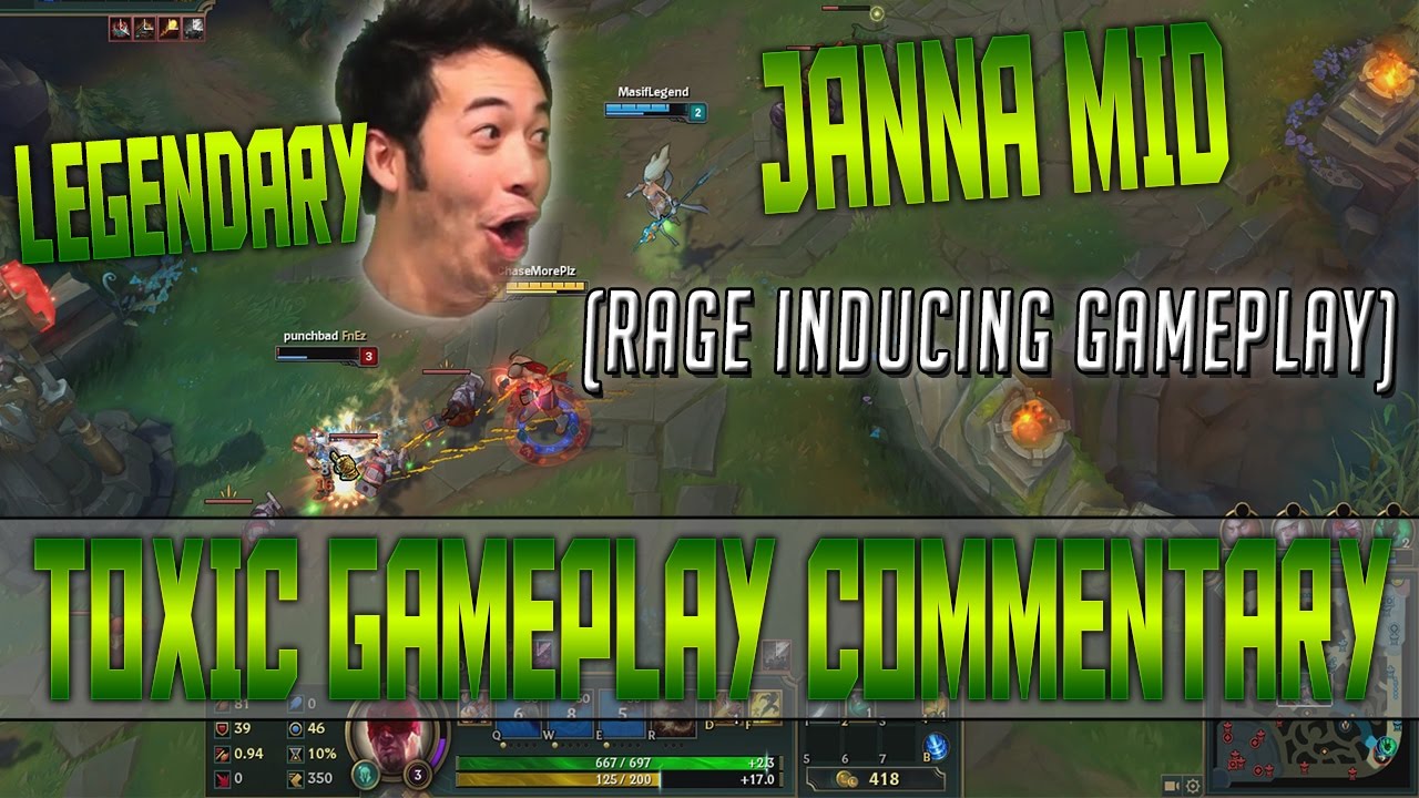 DOUBLE SUPPORT COMP: LEGENDARY JANNA MID GAMEPLAY | Season 7 League of ...