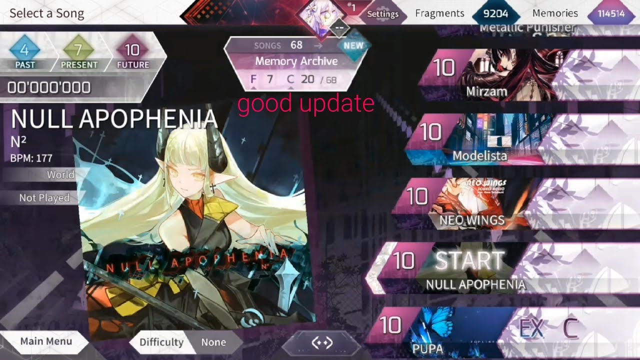 ARCAEA MOD (6.9)4.2.0 FULL SONGS + FULL CHARACTERS + SERVER - YouTube