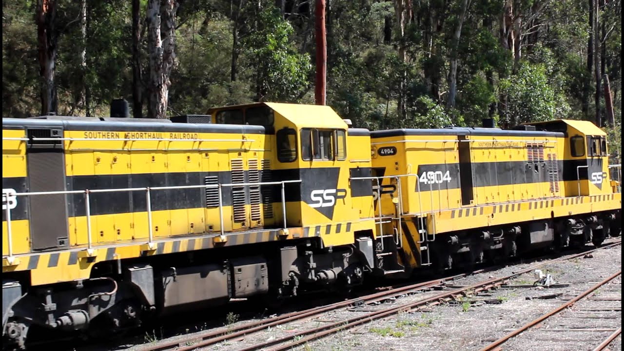 SSR 4904/ T363 at the State Mine Museum site, Lithgow. 18/1/13 - YouTube