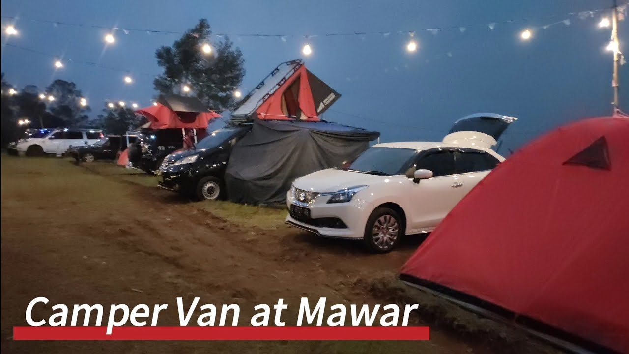 Mawar camp, camper van di kaki gunung ungaran, semarang // rose camp ...
