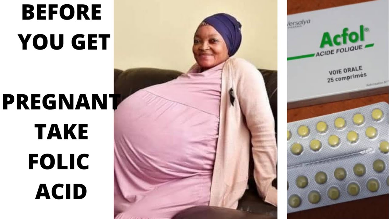 WHY YOU SHOULD TAKE FOLIC ACID BEFORE PREGNANCY |FOLATE |PREGNANCY ...