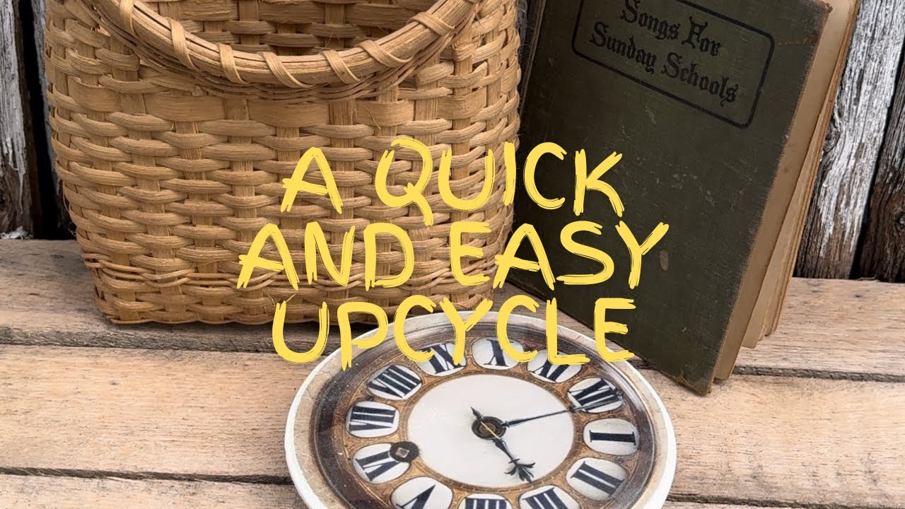 A Quick and Easy Upcycle - YouTube