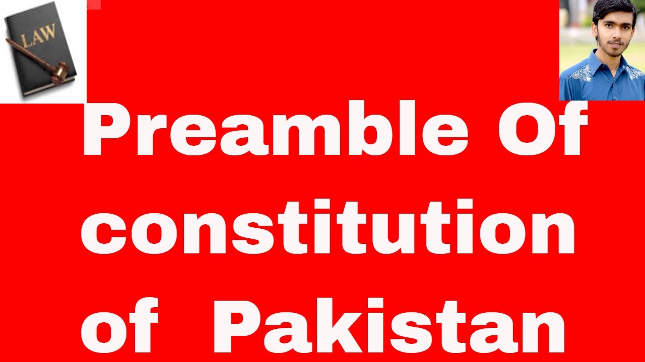 Preamble of constitution of Pakistan of 1973 in Urdu and Hindi Or ...