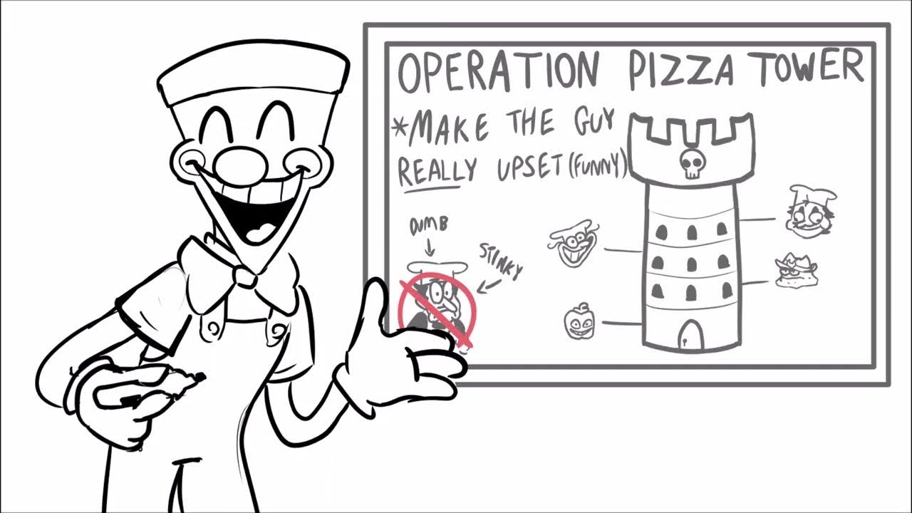 Fake Peppino has a question | Pizza Tower Animation - YouTube