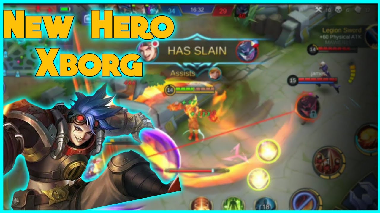 New Hero Xborg Gameplay | Mobile Legends - YouTube