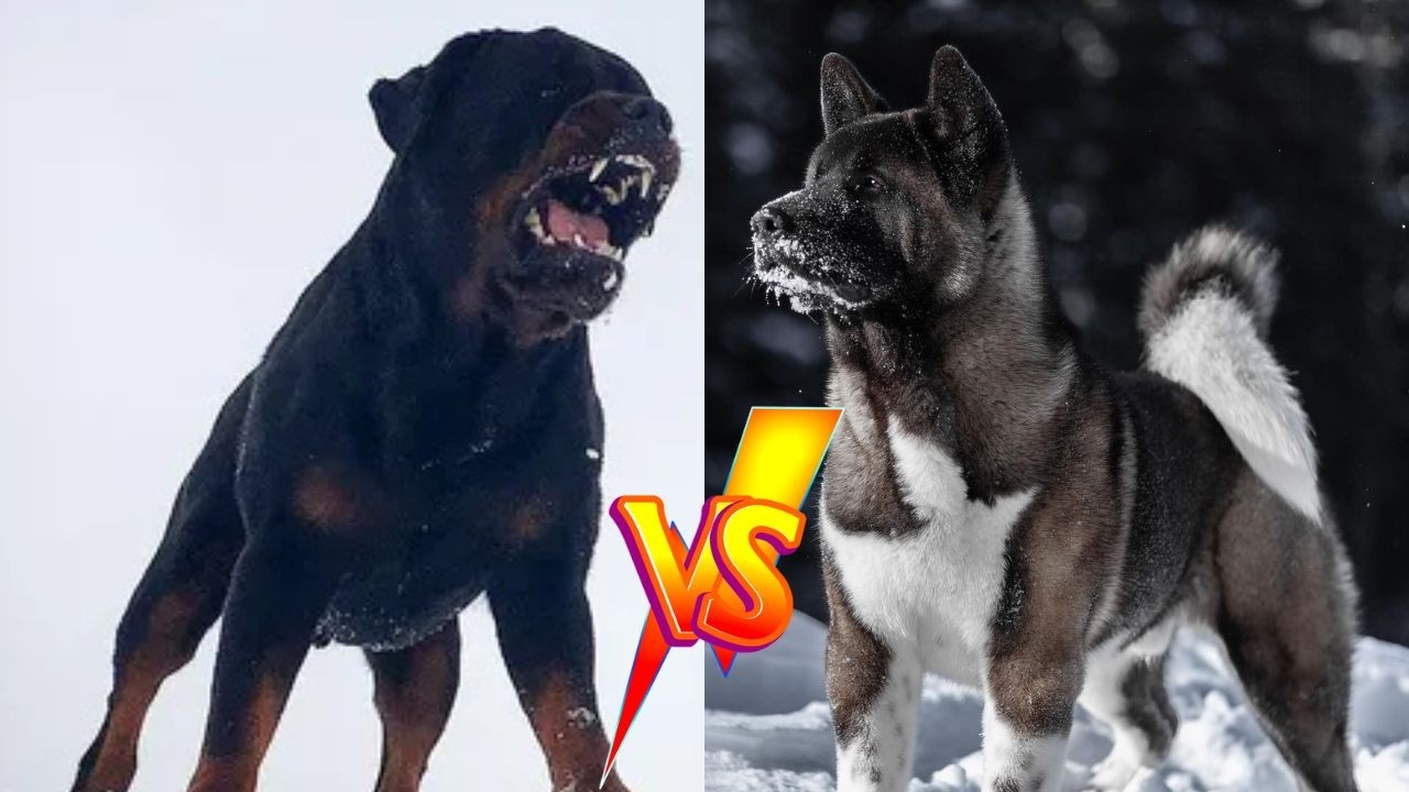 💥Akita Americano Vs Rottweiler - Qué raza es mas poderosa - YouTube