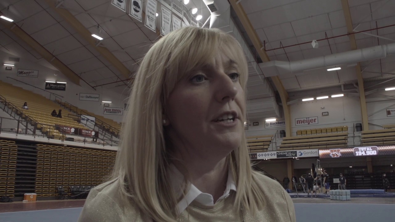 WMU Gymnastics Post Meet Presser - EMU - YouTube