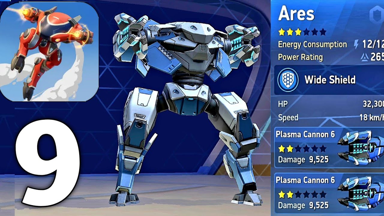 *Ares Mech* Unlocked | Mech Arena Robot Showdown Gameplay (ios,Android ...