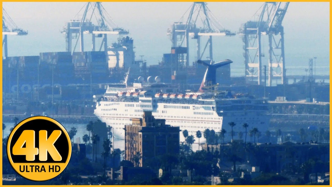 Use Telephoto Lens to view Long Beach Seaside Tall Building from ...